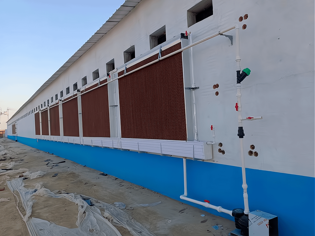 Cooling pad with PVC gutter - Catchoe - China poultry equipment ...